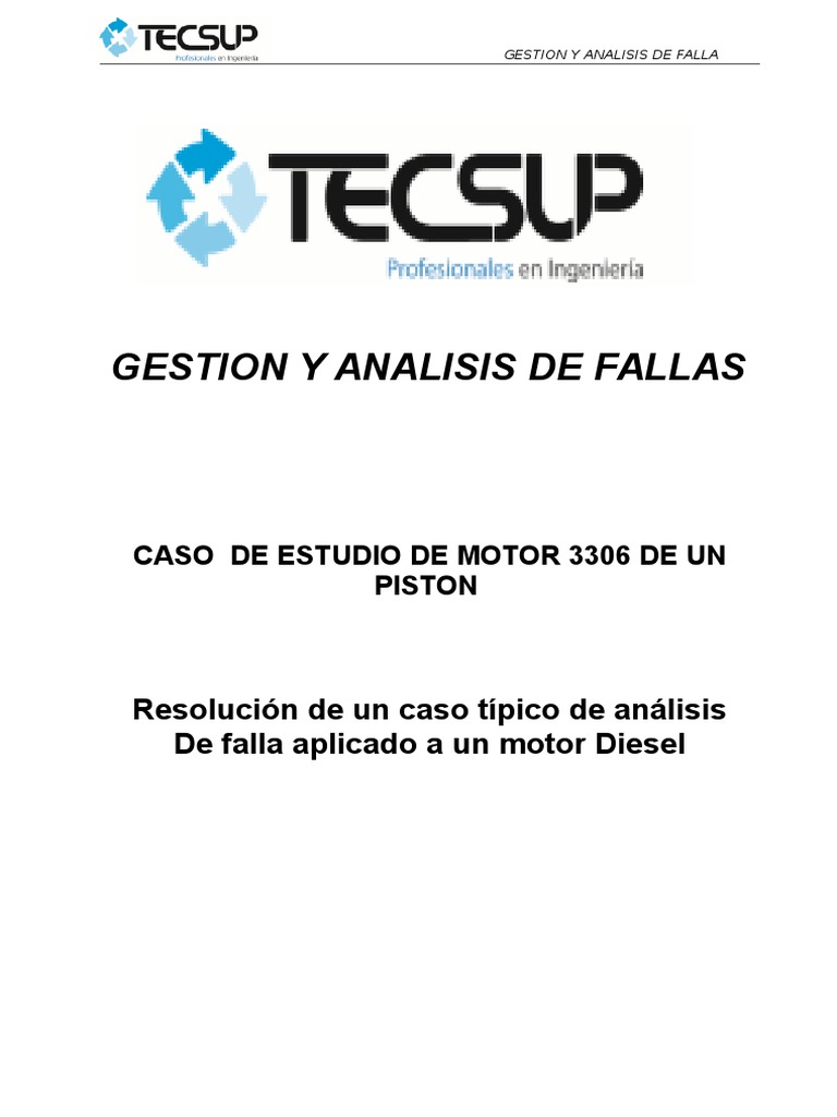 Análisis de Falla en Pistón AFA | PDF | Pistón | Rieles