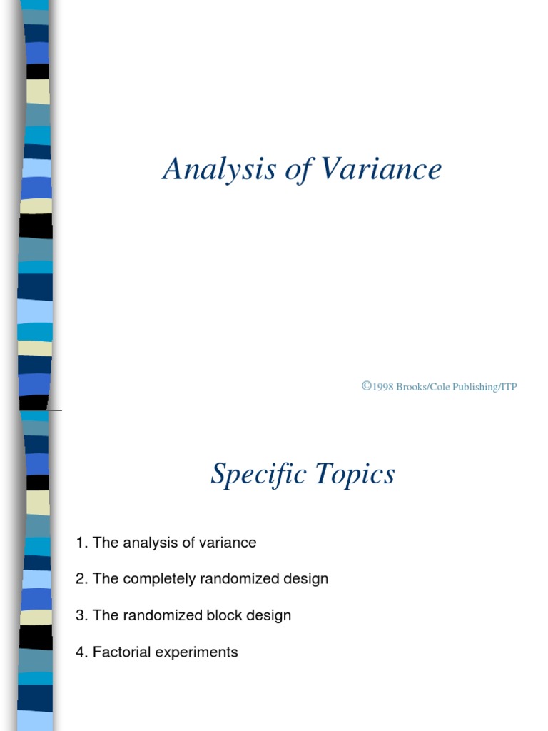 Anova | PDF | Analysis Of Variance | Errors And Residuals