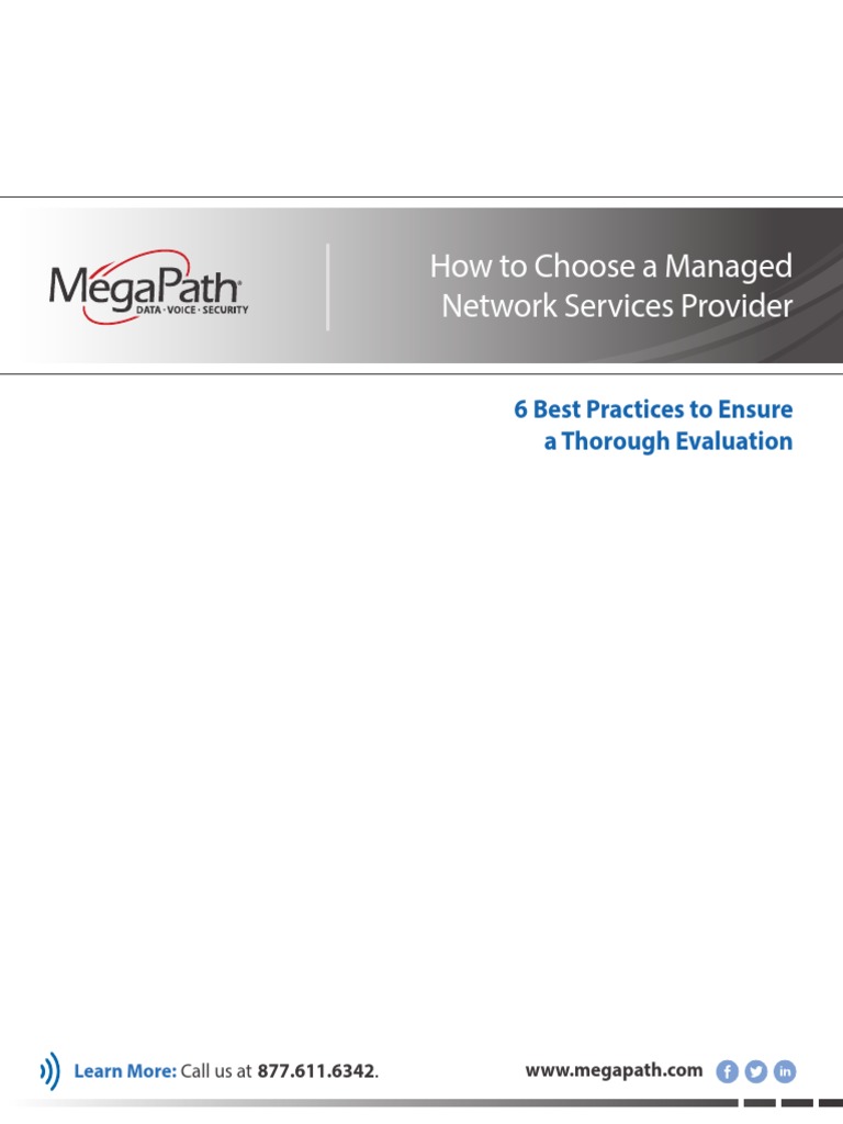 How To Choose A Managed Network Services Provider | PDF | Internet ...