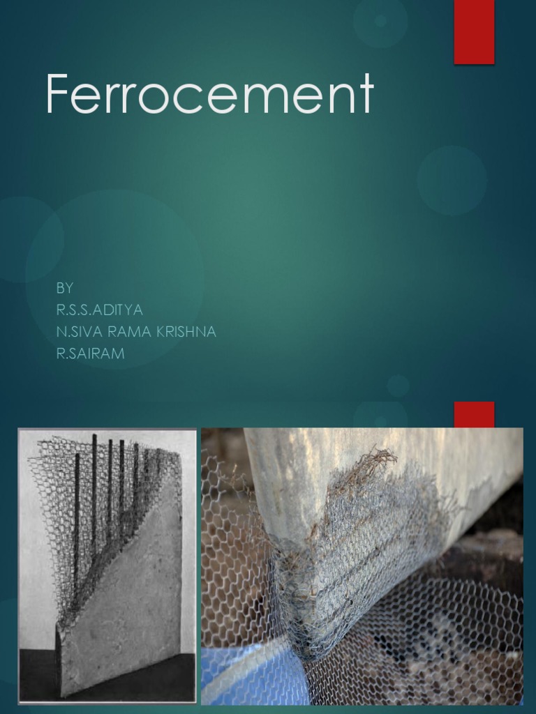 Ferrocement Structural Applications | PDF | Building Technology ...