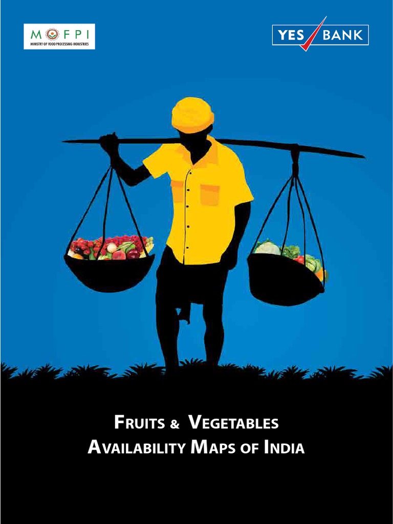 Fruits & Vegetable Map of India 2014 | PDF | Foods | Business