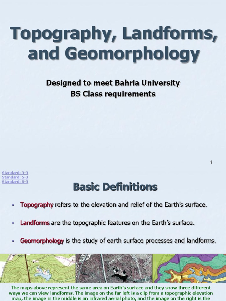 14 Lecture | Download Free PDF | Geomorphology | Topography