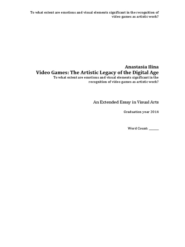Video Games: Legacy of The Digital Age | PDF | Video Games | Video