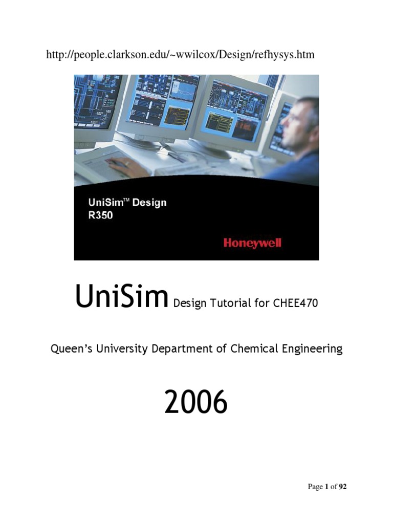 UniSim Design Tutorial | PDF | Heat Exchanger | Distillation