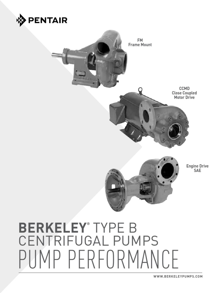 Bombas Berkeley | PDF | Horsepower | Pump