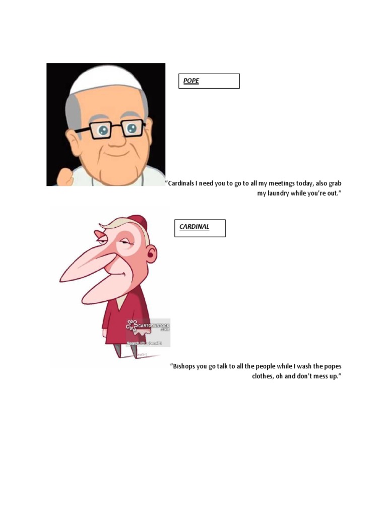 Roman Catholic Cartoon | PDF