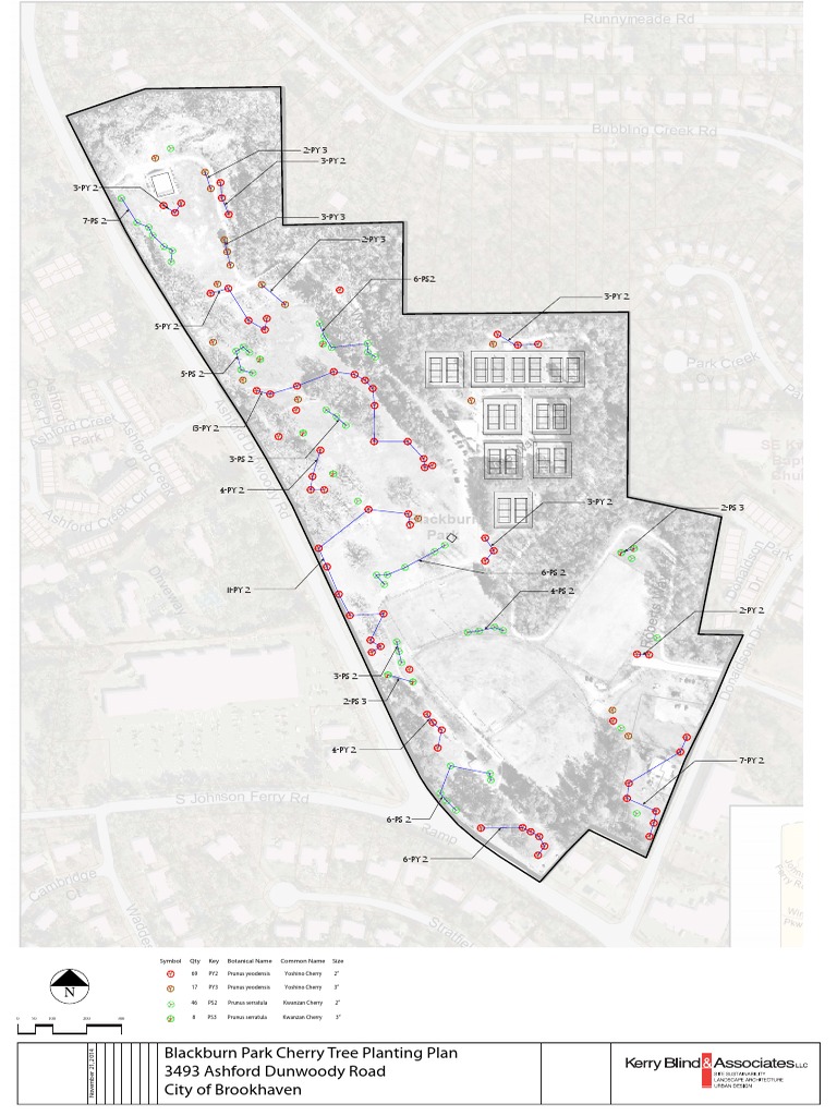 Brookhaven Cherry Tree Planting Plans | PDF