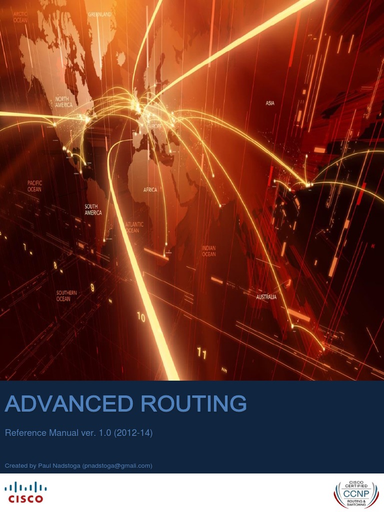 Advanced Routing Reference Manual Ver. 0.9 | PDF | Routing | Router ...