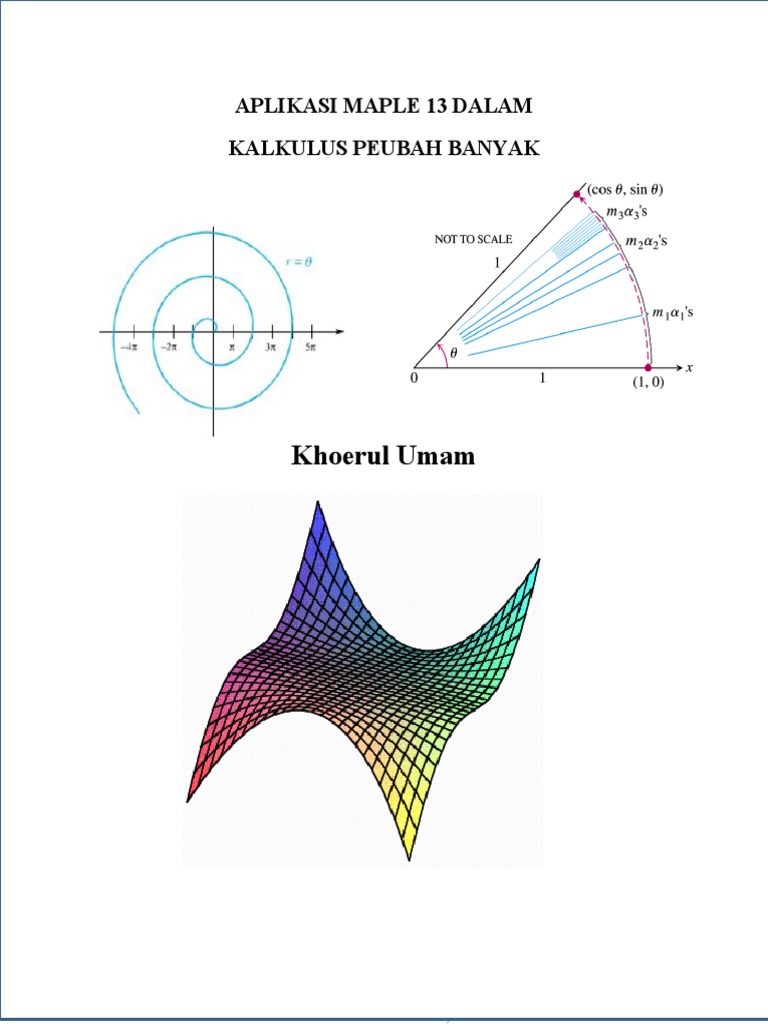 Aplikasi Maple 13 untuk Kalkulus | PDF | Komputer