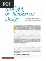 Transformer Design Manual | PDF