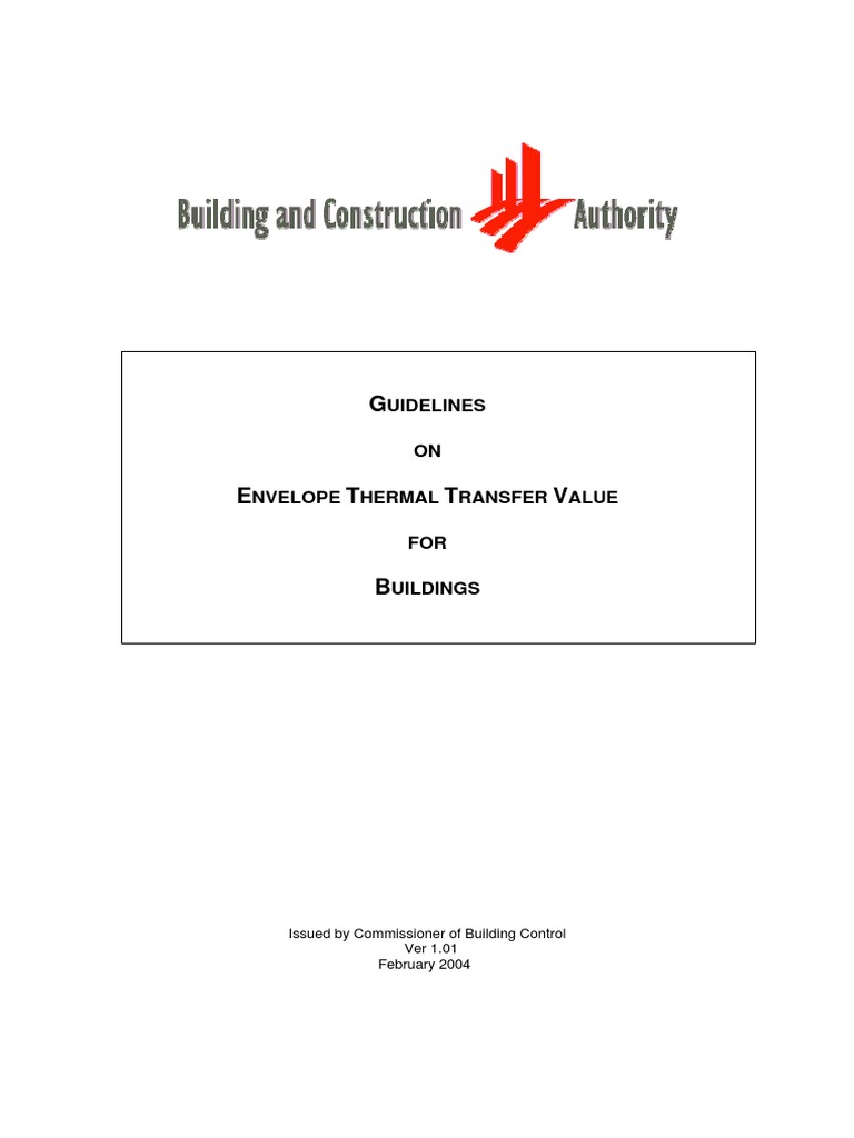 Ettv - Bca | PDF | Thermal Conductivity | Window