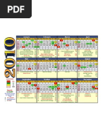 Saudi Aramco Operational Calender | PDF