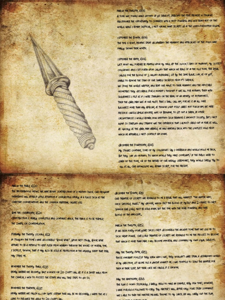 Walter Corbitt S Journal | PDF