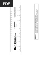 SAE Flat Washer Size Chart | PDF | Screw | Manufactured Goods