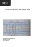 24 Slot 3-Phase 4-Pole Winding Diagram | PDF