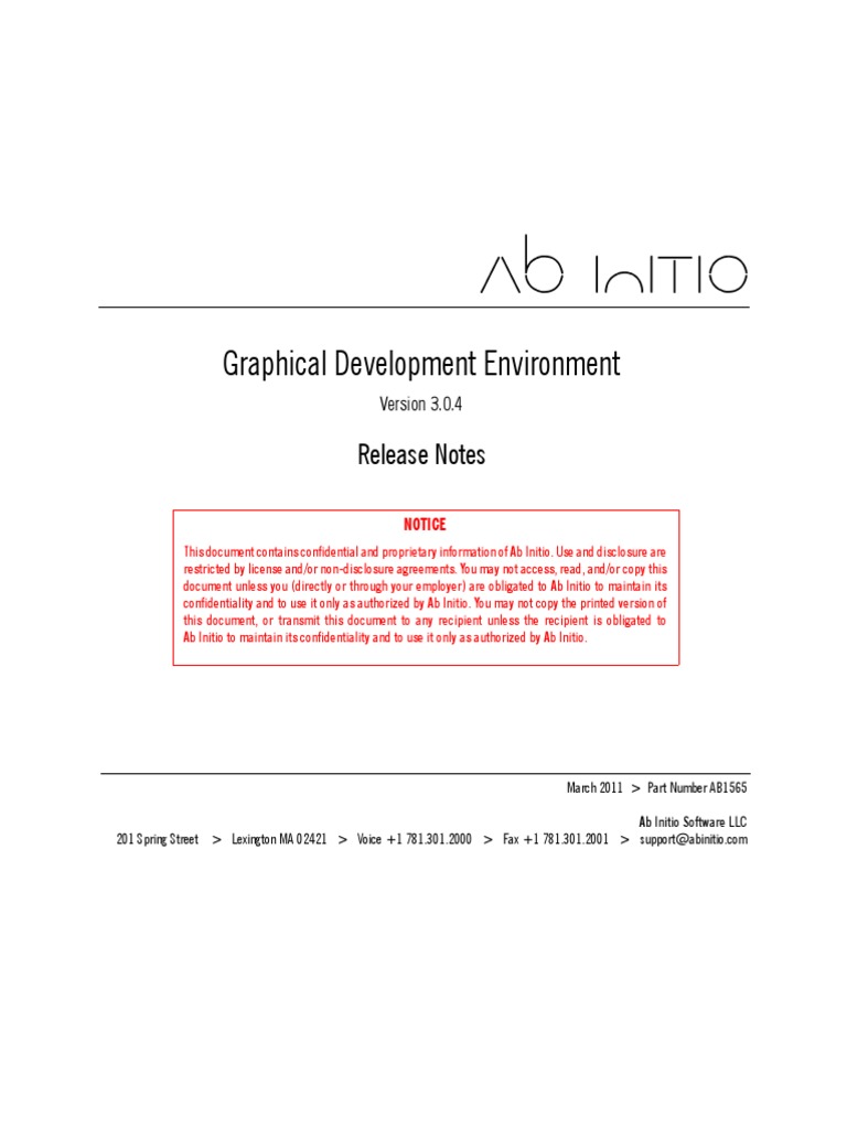 Abinitio Gde 3 0 | PDF | Parameter (Computer Programming) | File Format