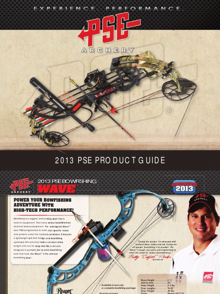 2013 Pse Product Guide | PDF | Bow And Arrow | Marksmanship