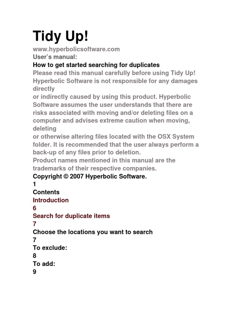 Manual Tidy No Imagen | PDF | I Tunes | Tag (Metadata)