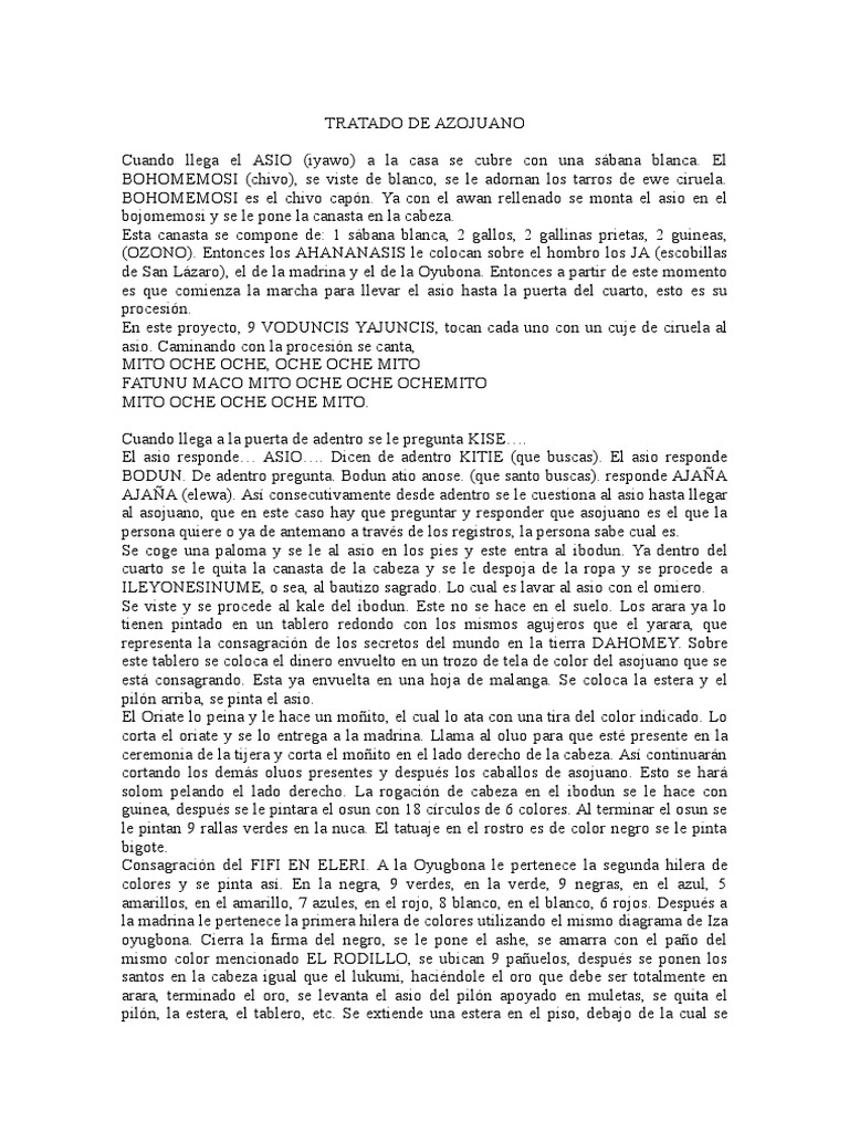 Tratado de Azojuano | PDF | Pollo | Alimentos