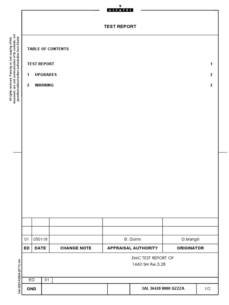 Emc Test Report of PDF | PDF | Electromagnetic Compatibility ...