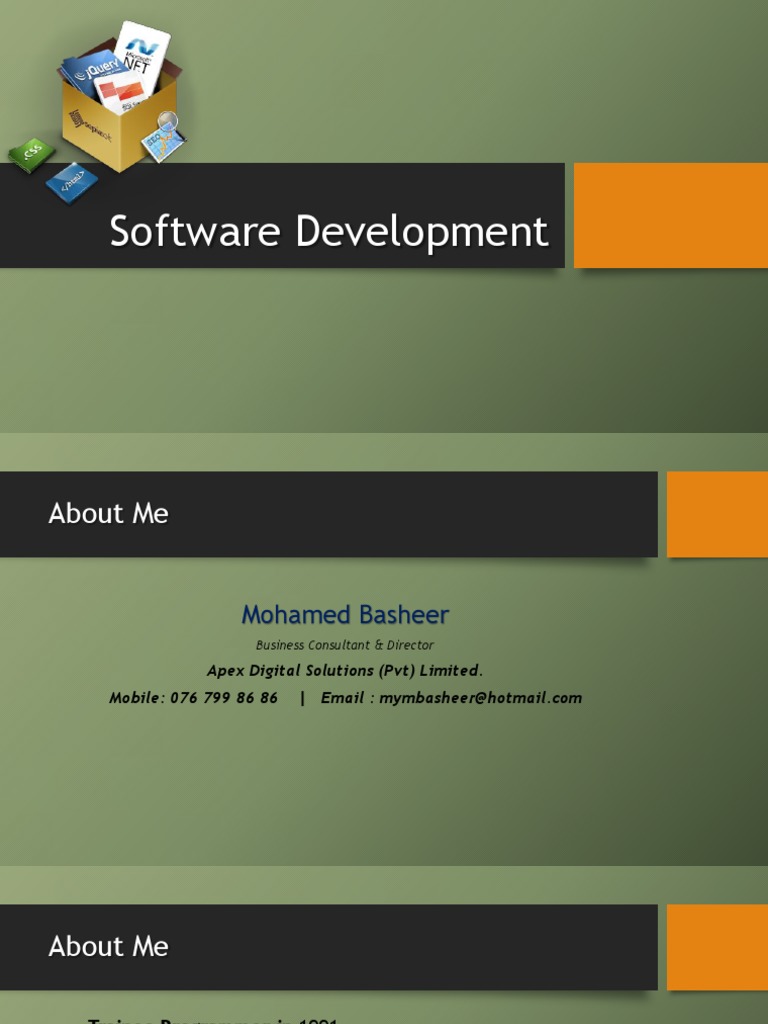 Software Development | PDF | Programmer | Software