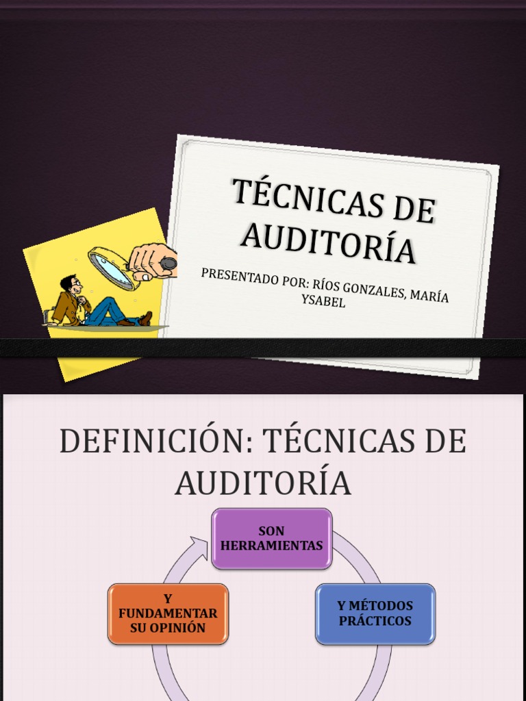 Técnicas de Auditoría | Auditoría | Contabilidad