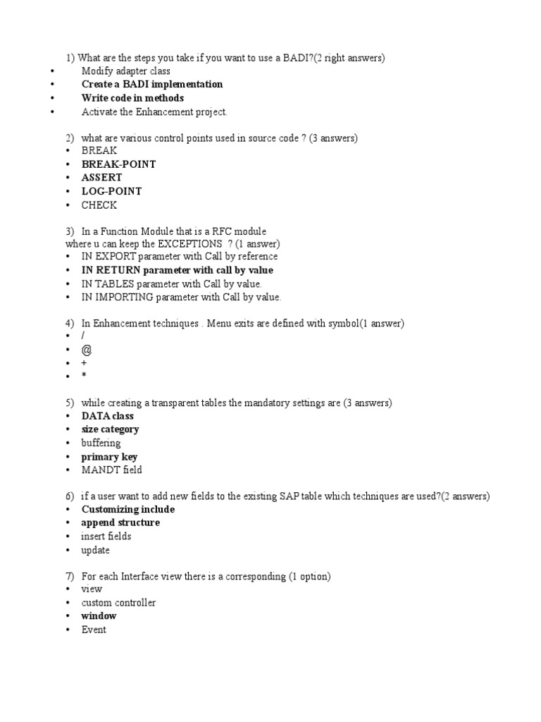 Abap 2 | PDF | Inheritance (Object Oriented Programming) | Software ...