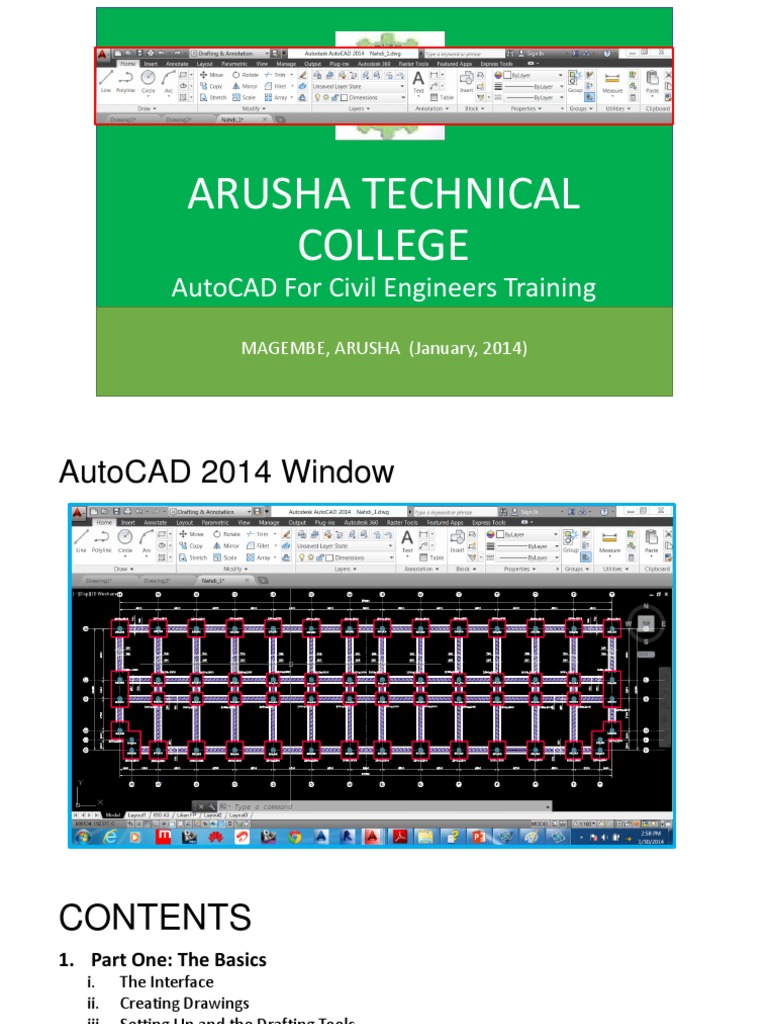 AutoCAD For Civil Engineers Training: A Comprehensive Guide to the Basics, Intermediate, and ...