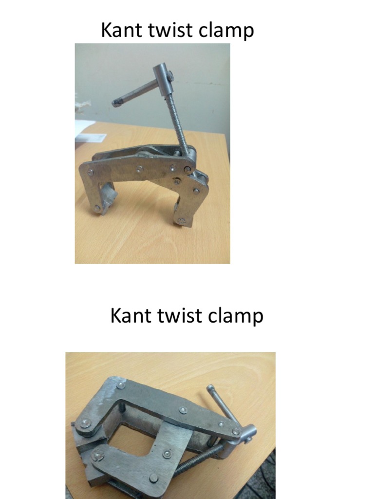 Kant Twist Clamp | PDF