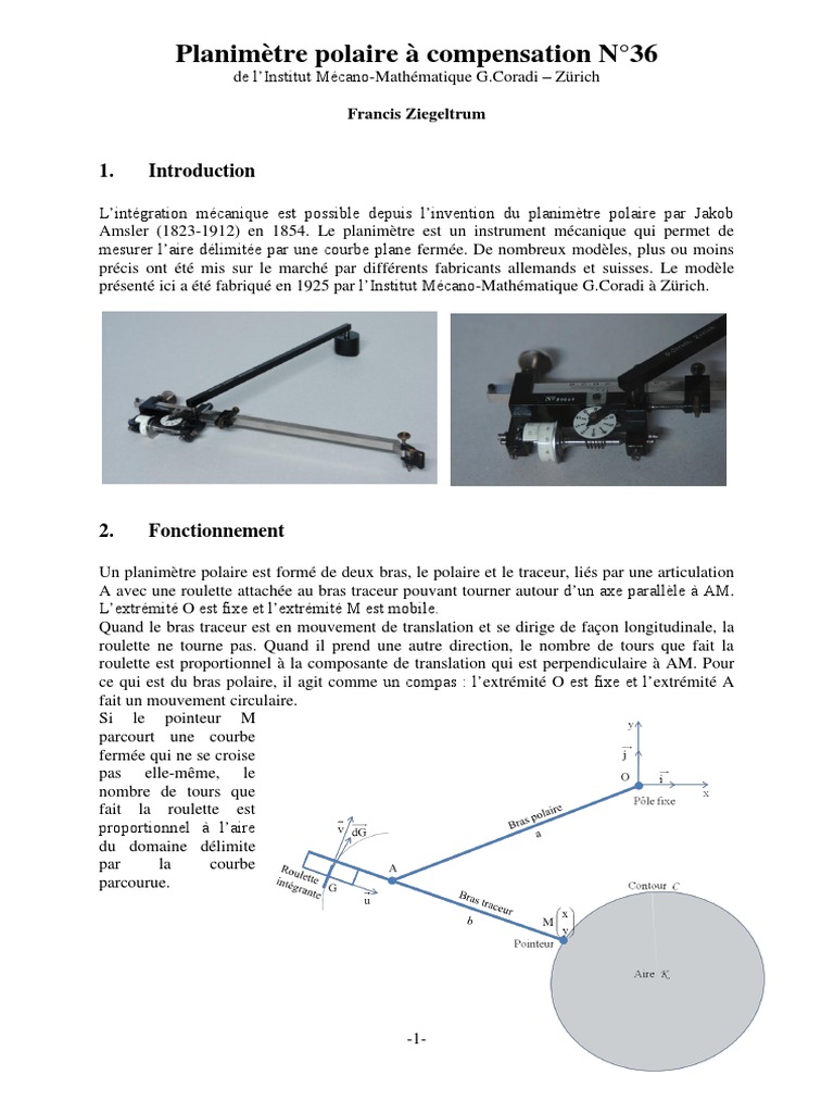 Planimètre PDF | PDF | Géométrie | Enseignement des mathématiques