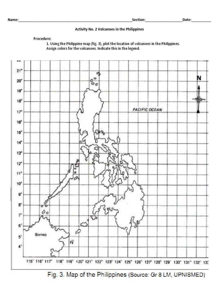 Mapping Philippine Volcanoes Activity | PDF | Teaching Methods ...