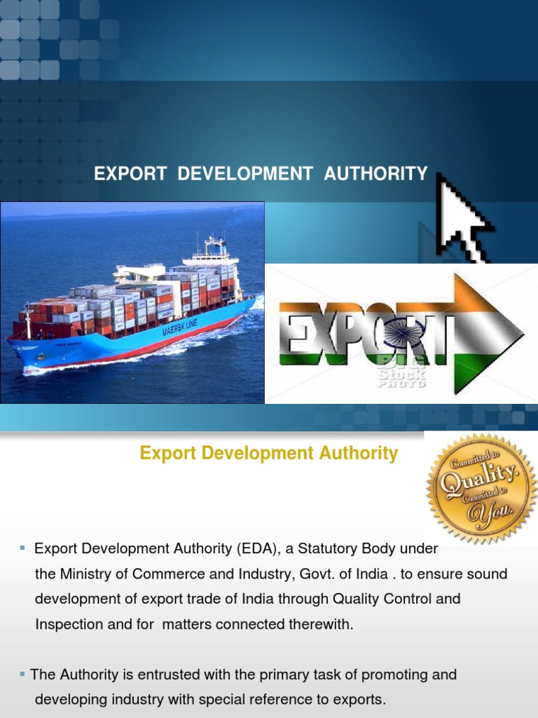Export Presentation | PDF | Exports | Agriculture