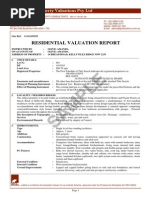 Property Valuation Report Sample Format | PDF | Valuation (Finance ...