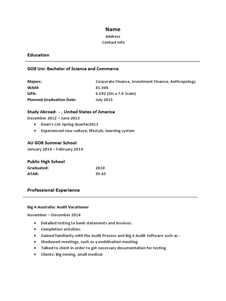Bromeo Anonymous CV | PDF