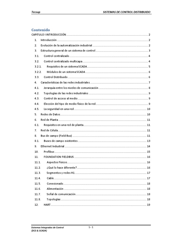 Dcs Scada - Unidad 01 | PDF | Scada | Controlador lógico programable