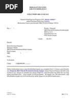 Format Inden Kerajaan (Pelaksanaan Kerja) 1 | PDF