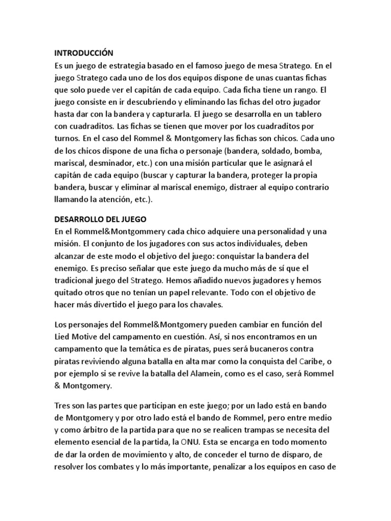Rommel y Montgomery | PDF | Conflicto armado | Agitación
