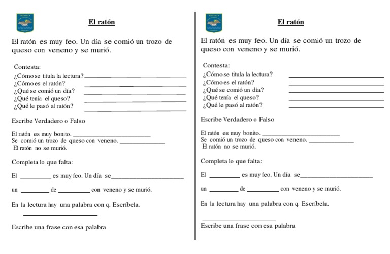 El Ratón Es Muy Feo | PDF