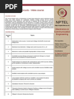 NPTEL Course Lectures and Transcripts | PDF