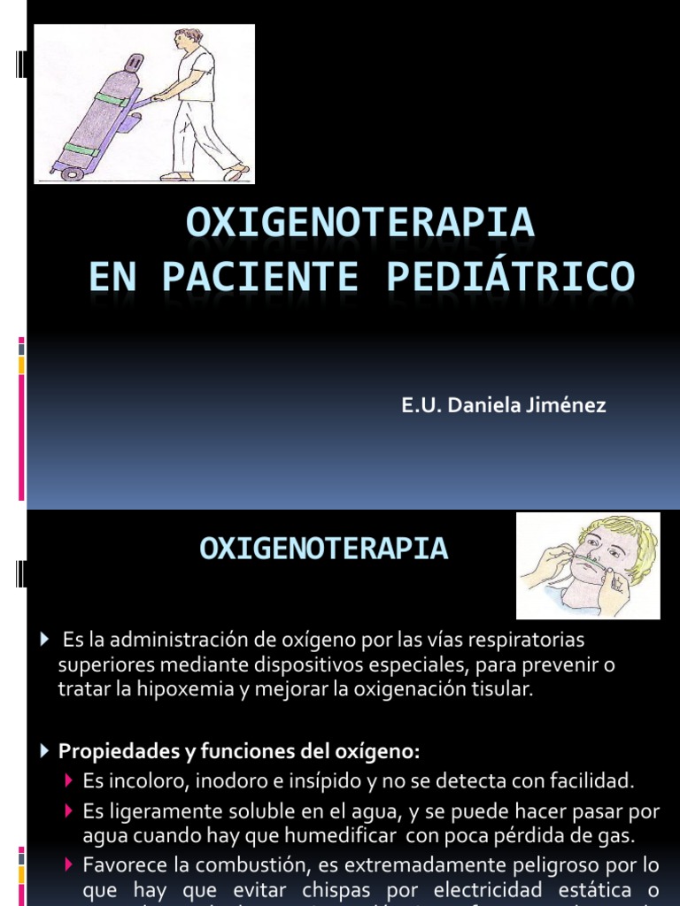 Oxigenoterapia.ppt | Oxígeno | Sistema respiratorio