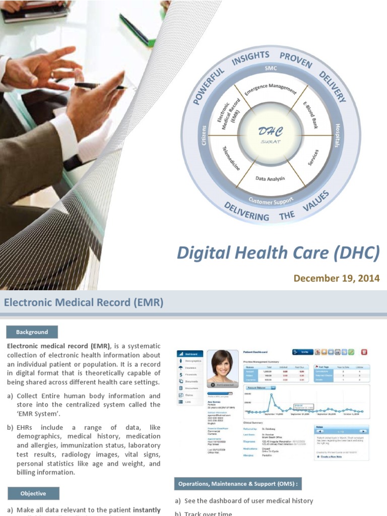 Digital Health Care Solutions Overview | PDF | Electronic Health Record ...
