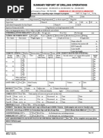 Daily Drilling Report Template | PDF | Geotechnical Engineering | Civil ...