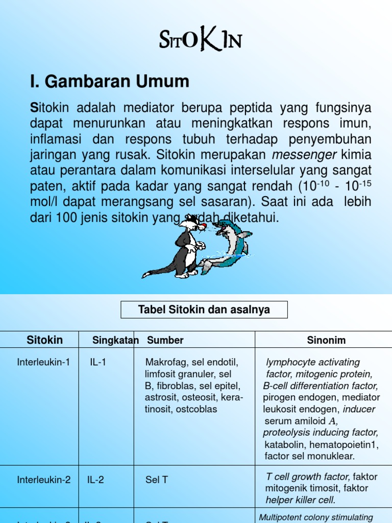 Panduan Lengkap tentang Sitokin dan Fungsinya | PDF