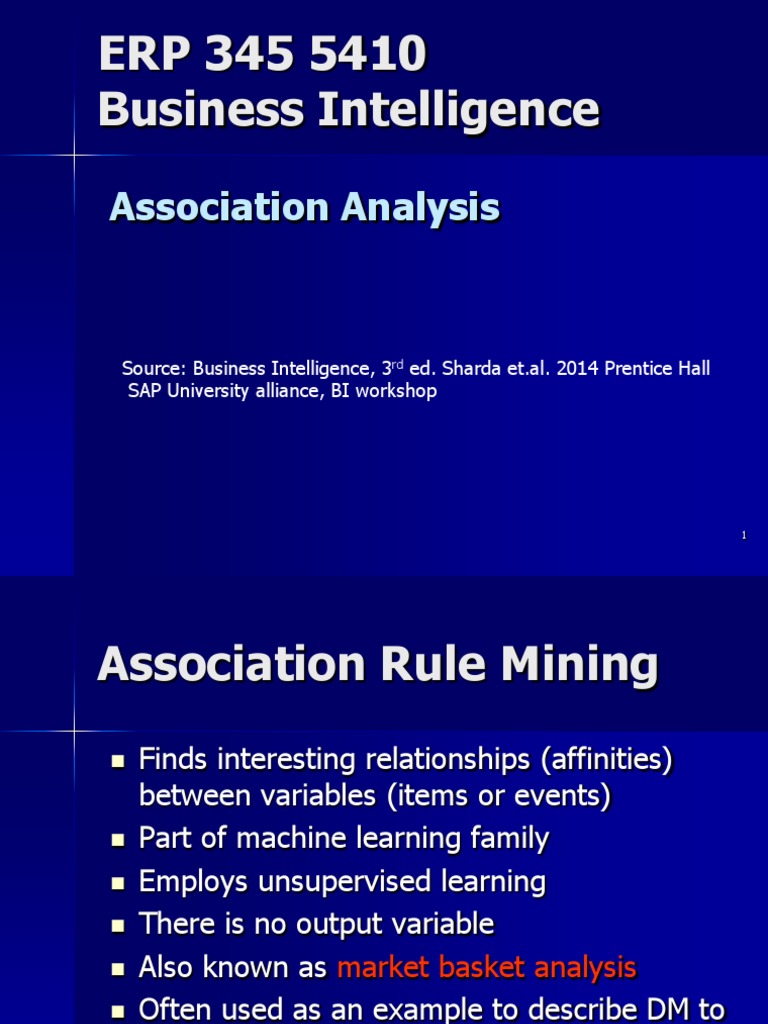 Data Mining Association Analysis Stu 1 Computing Technology