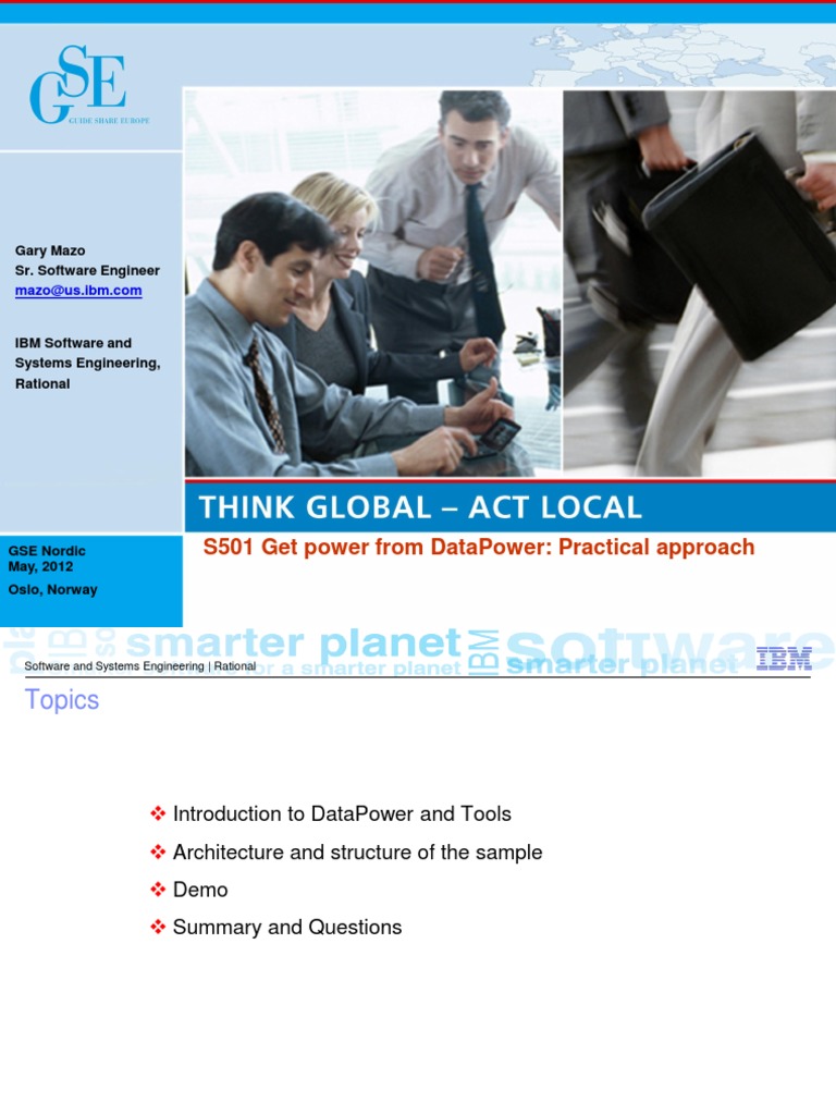 S501 Get Power From DataPower - Practical Approach | PDF | Soap | Web ...