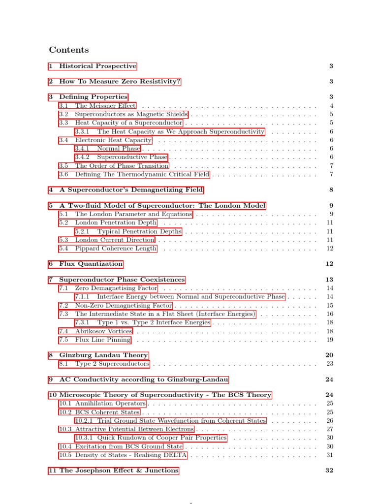 L4 Superconductivity Lecture Notes Pdf Superconductivity