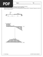 Centroid Practice Problems for Statics | PDF | Area | Geometry