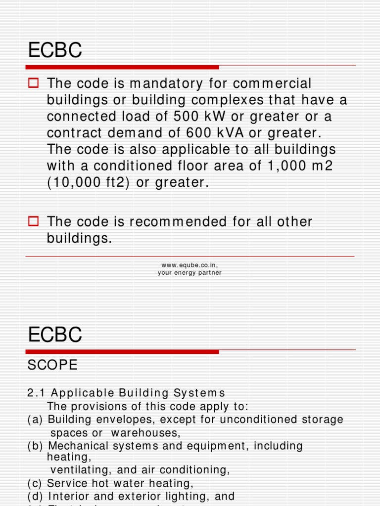 ECBC Compliance for Commercial Buildings | PDF | Hvac | Heat Pump