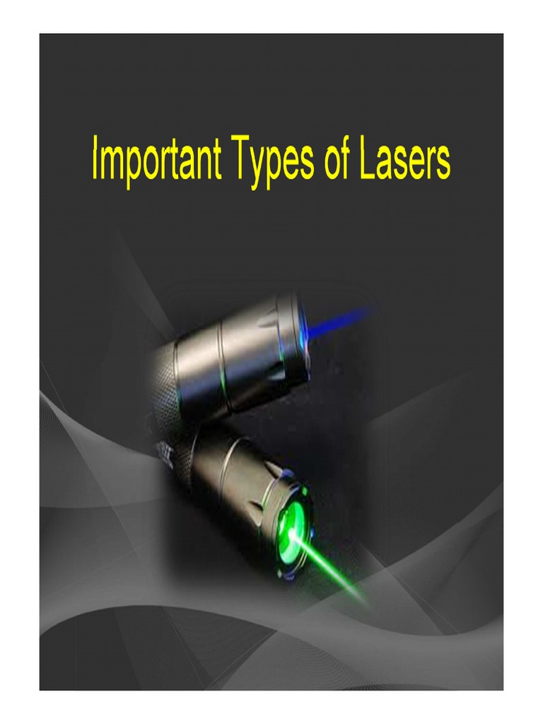 L&P 14 Laser Types | Download Free PDF | Laser | Laser Diode