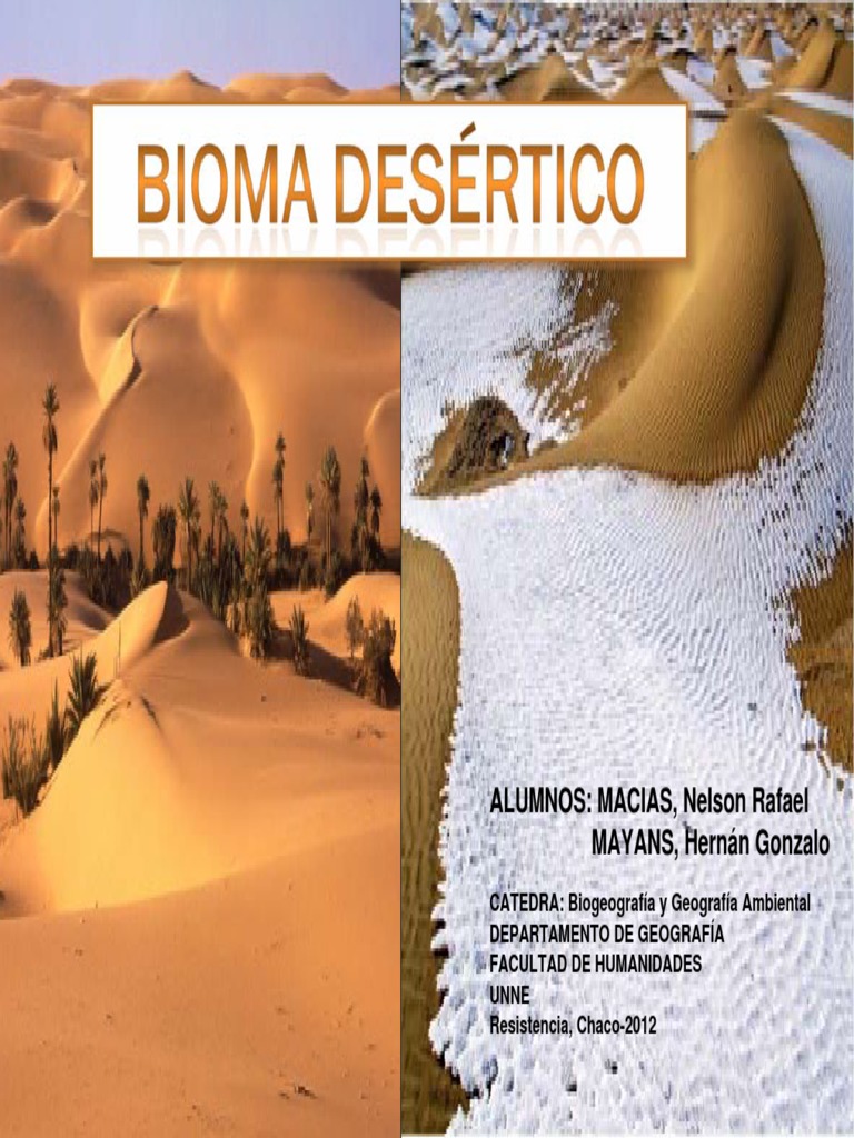 Bioma Desierto